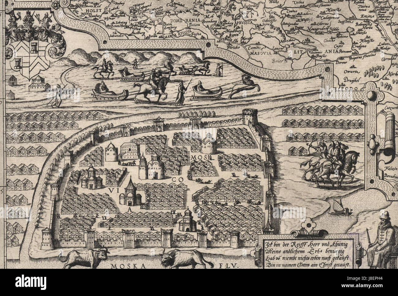 Map of lucas hi-res stock photography and images - Alamy