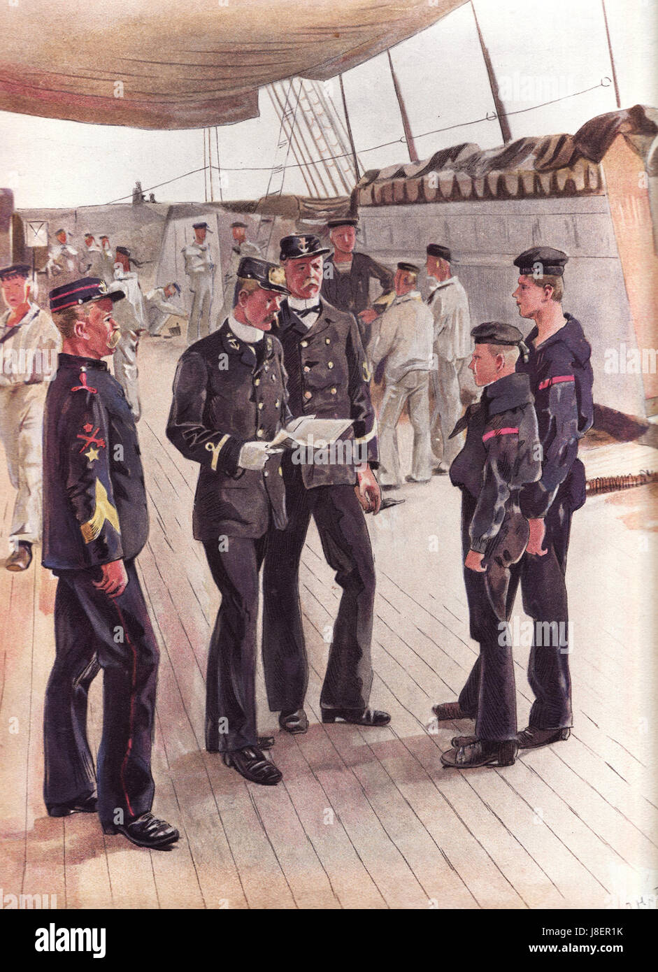 An 1897 publication detailing the uniforms of the Royal Netherlands ...