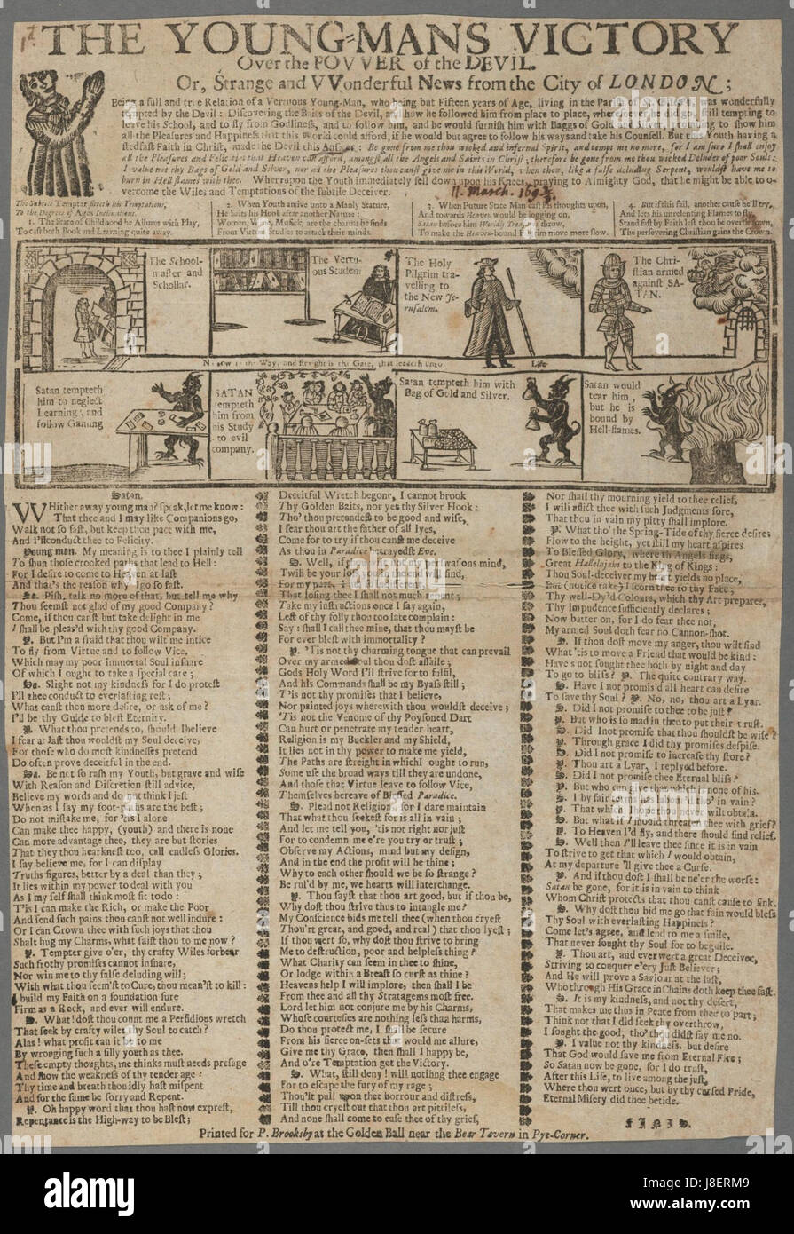 Victory over the devil hi-res stock photography and images - Alamy