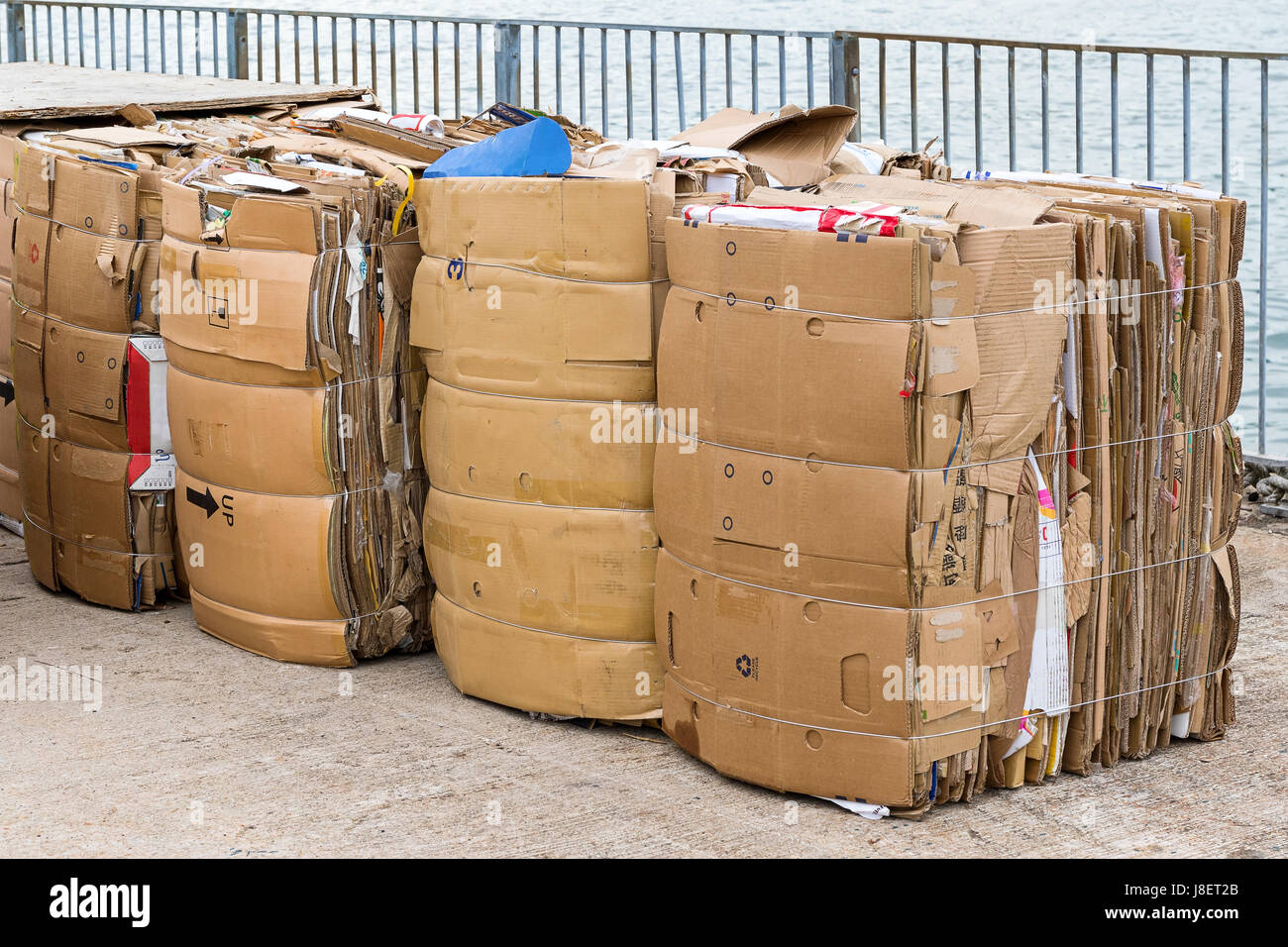 Waste paper recycling Stock Photo - Alamy
