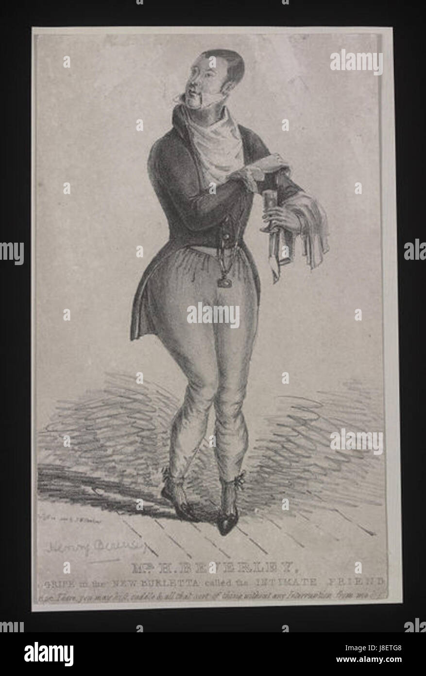 Beverley map hi-res stock photography and images - Alamy