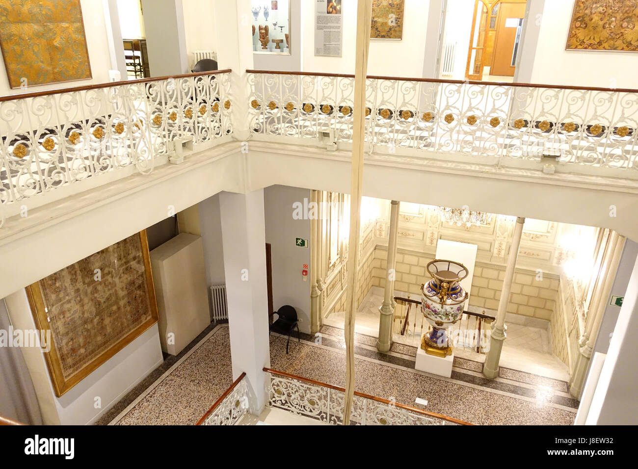Interior view Museo Nacional de Artes Decorativas Madrid, Spain ...