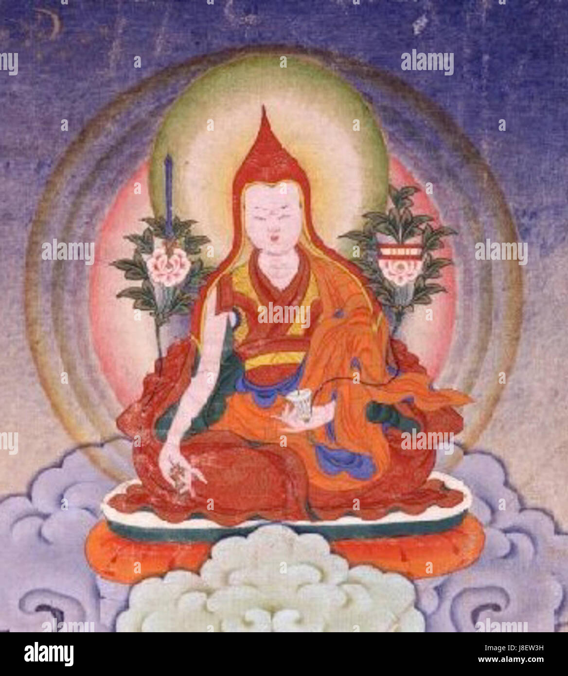 Jamyang Khyentse Wangpo Stock Photo - Alamy