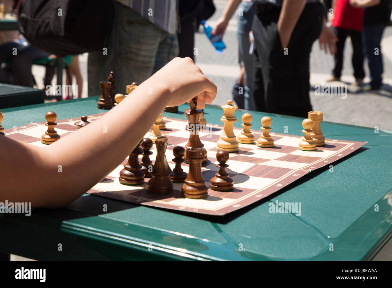 A chess competition organized by the Italian Scacchistic Federation in ...