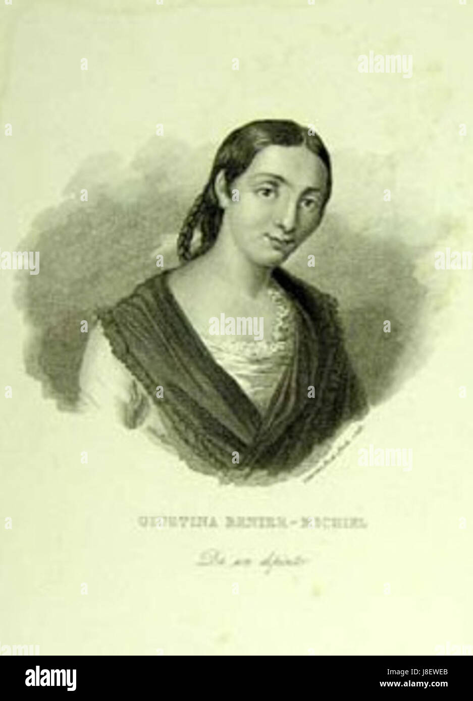 Giustina Renier is a historical figure, possibly an artist or notable ...