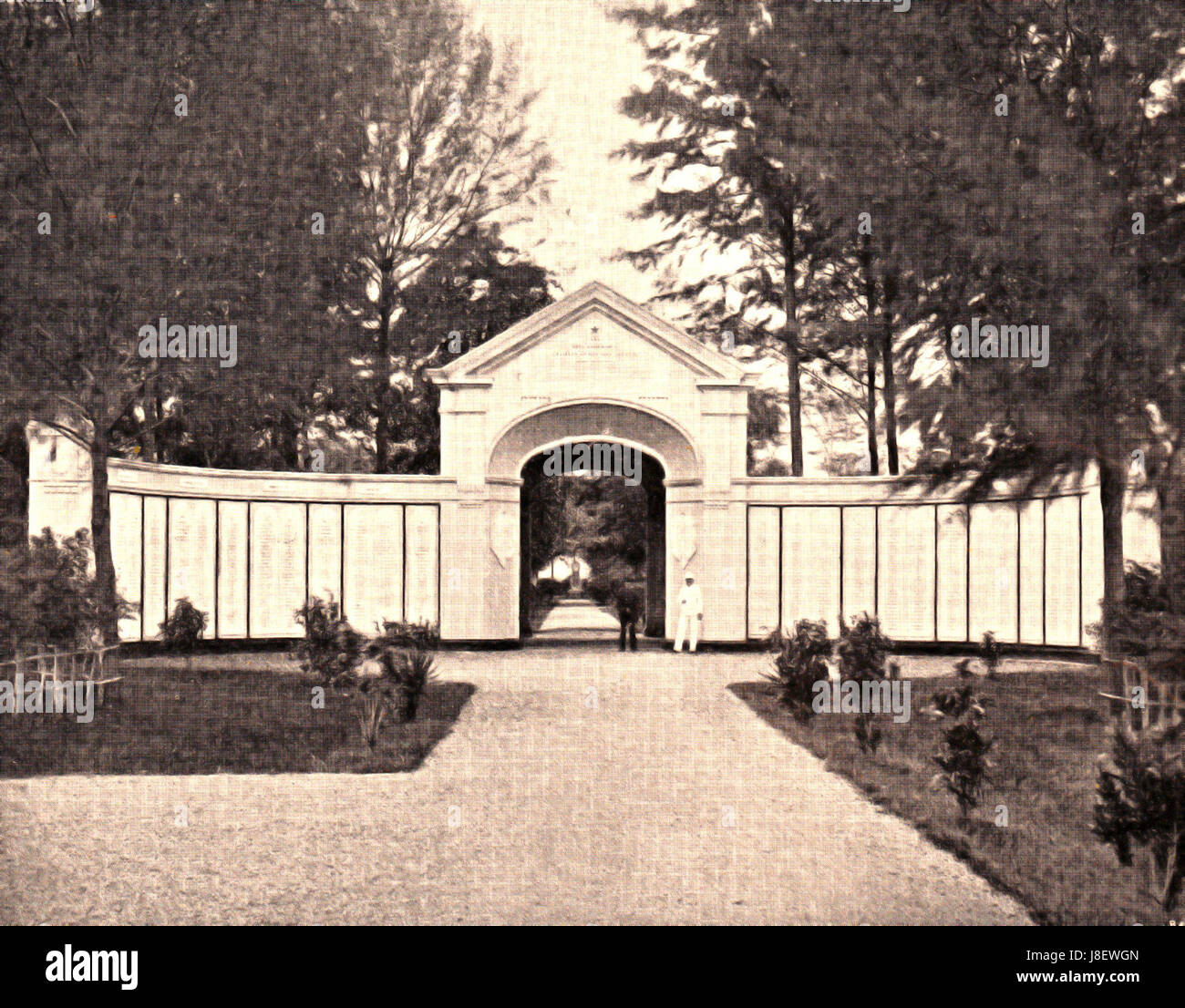 A monumental portico of Potjoet, an architectural feature reflecting ...