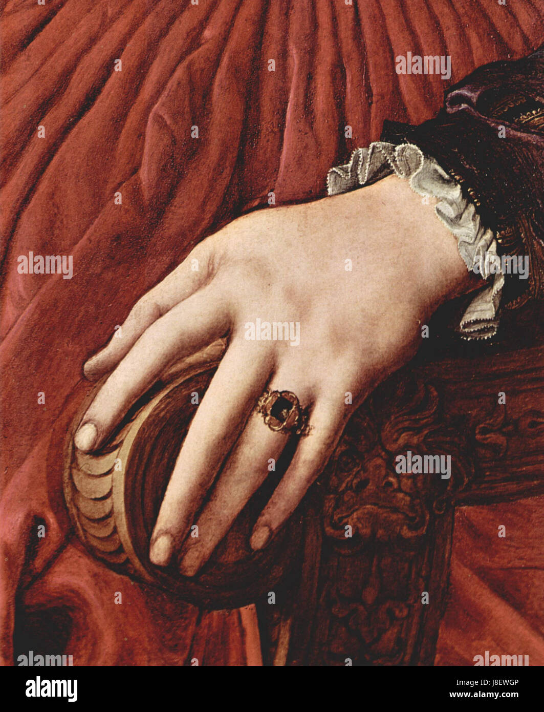 This detailed piece by Angelo Bronzino, a renowned Italian Renaissance ...