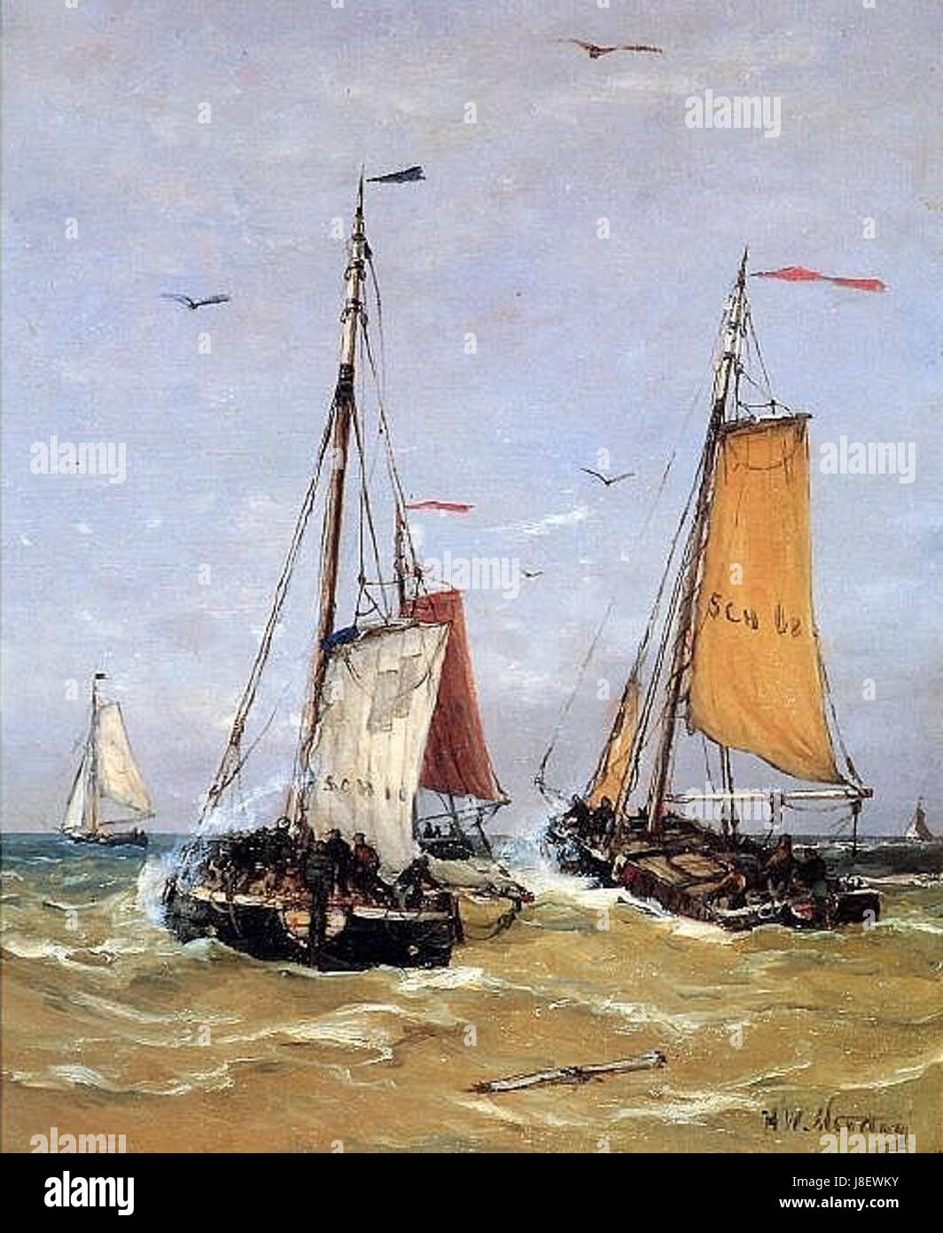 Mesdag paintings hi-res stock photography and images - Alamy