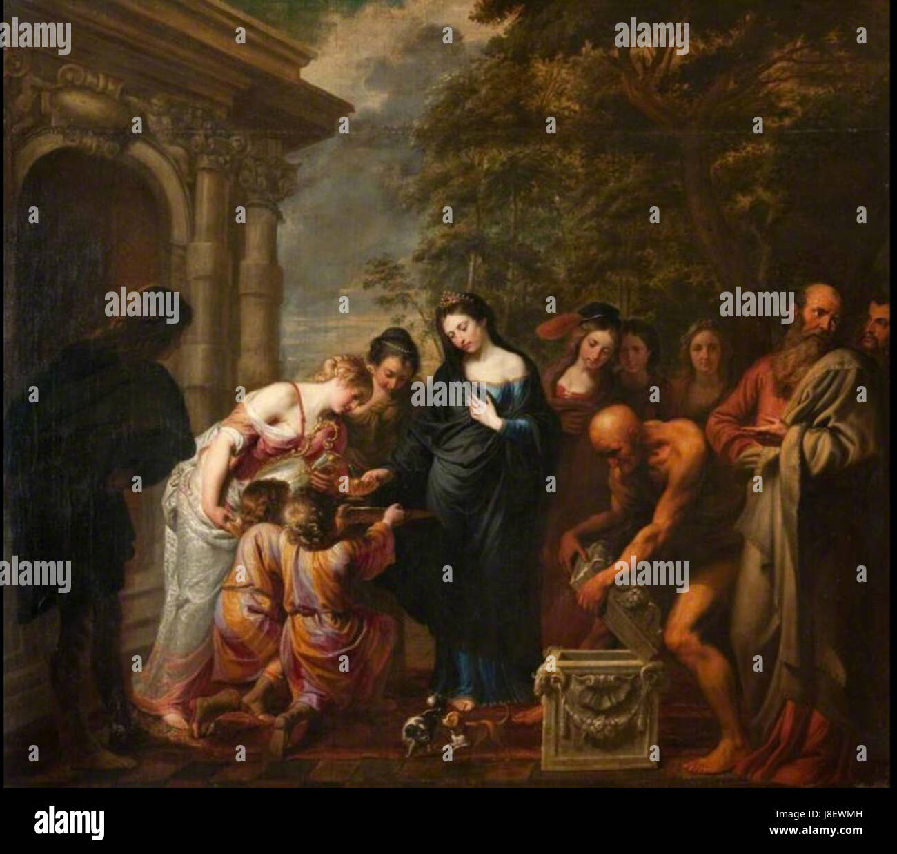 Erasmus Quellinus (II) Artemisia Stock Photo - Alamy