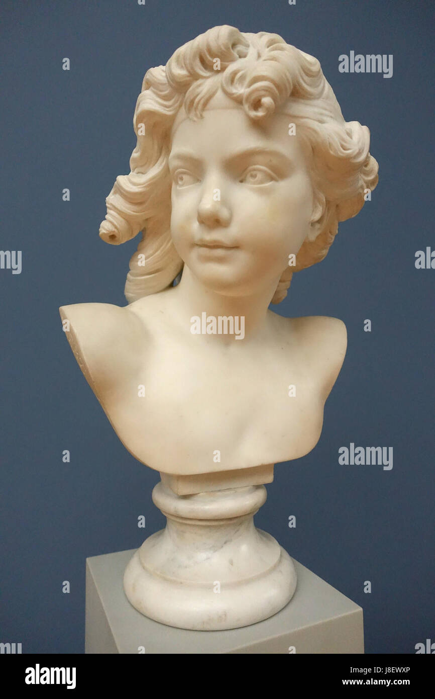 Head of a Cupid by Jean Pierre Antoine Tassaert, 1769, marble Bode ...