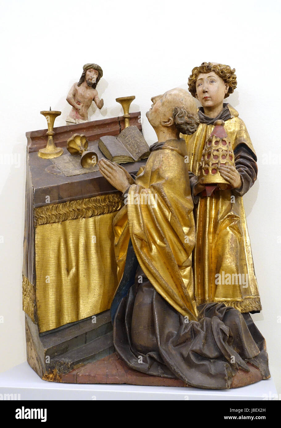 Mass of St. Gregory by Michel Erhart, c. 1480 linden wood Bode Museum ...