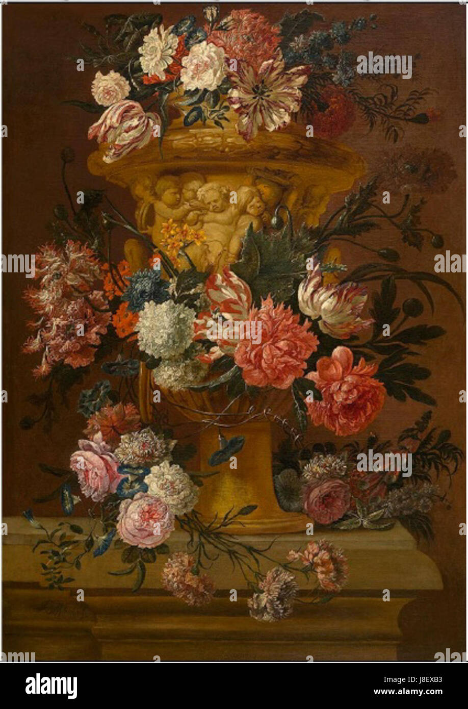 Jan Baptist Bosschaert Flower Piece Stock Photo - Alamy