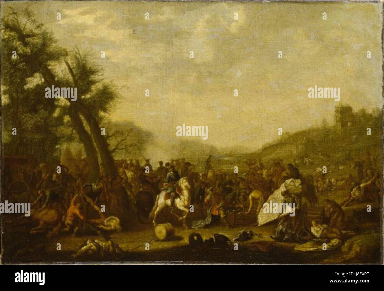 Jan Frans van Bredael (I) was a Flemish Baroque painter, known for his ...