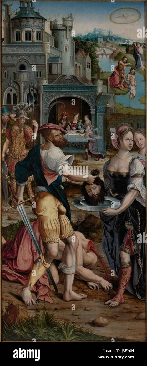 John the baptist beheading hi-res stock photography and images - Alamy
