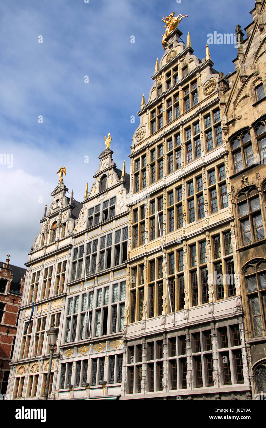 historical, belgium, style of construction, architecture, architectural ...