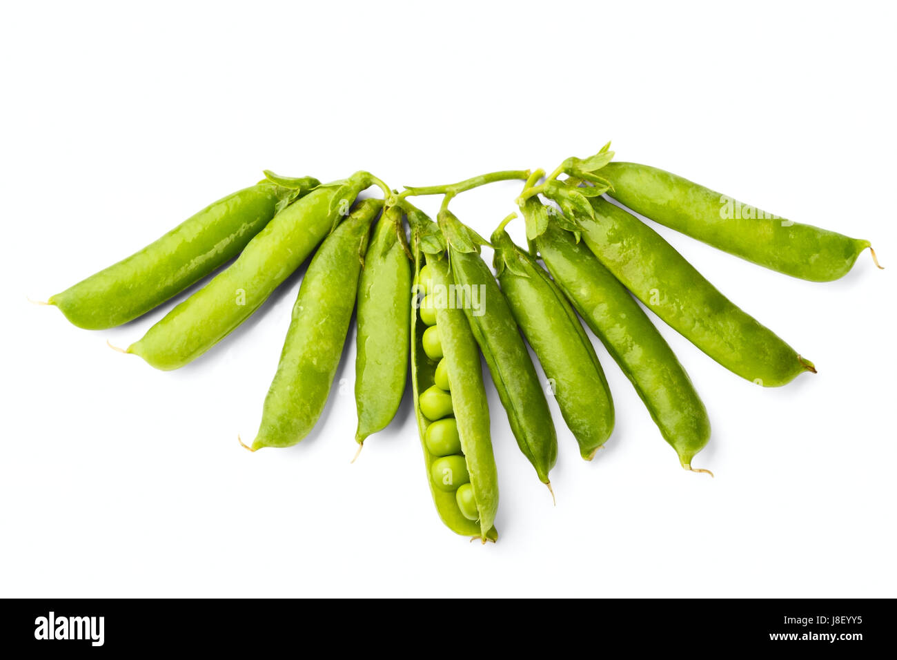 food, aliment, sweet, isolated, green, ripe, open, vegetable, raw ...