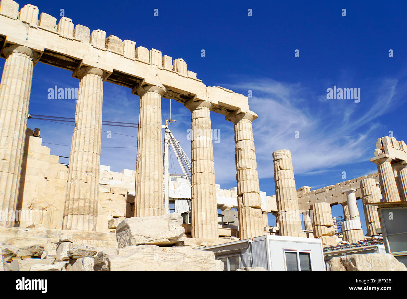 The Propylaia (main entrance), Acropolis, Athens, Greece, UNESCO word ...