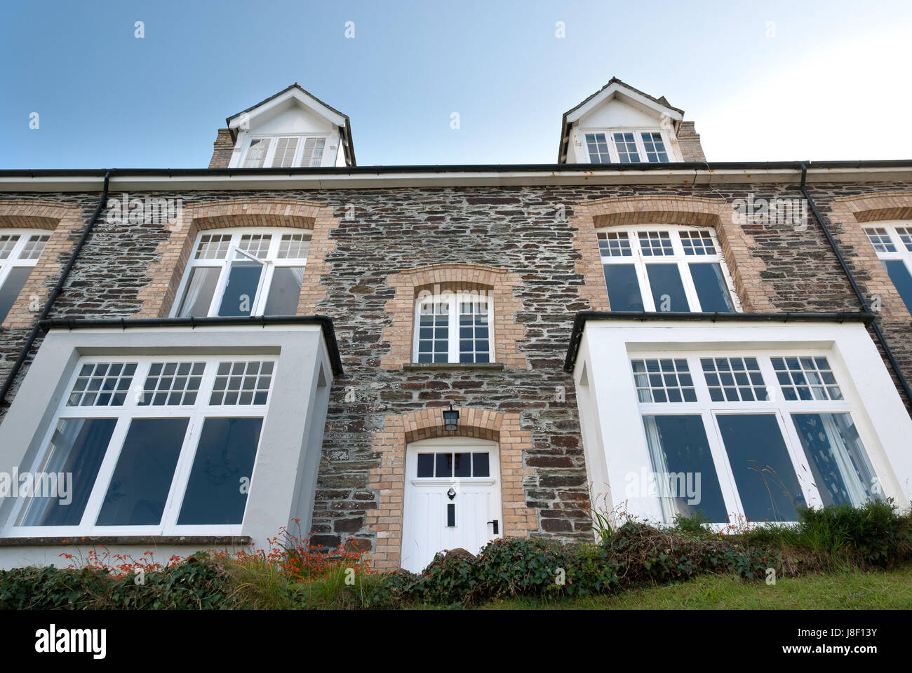 stone, window, porthole, dormer window, pane, doors, building, cornwall ...