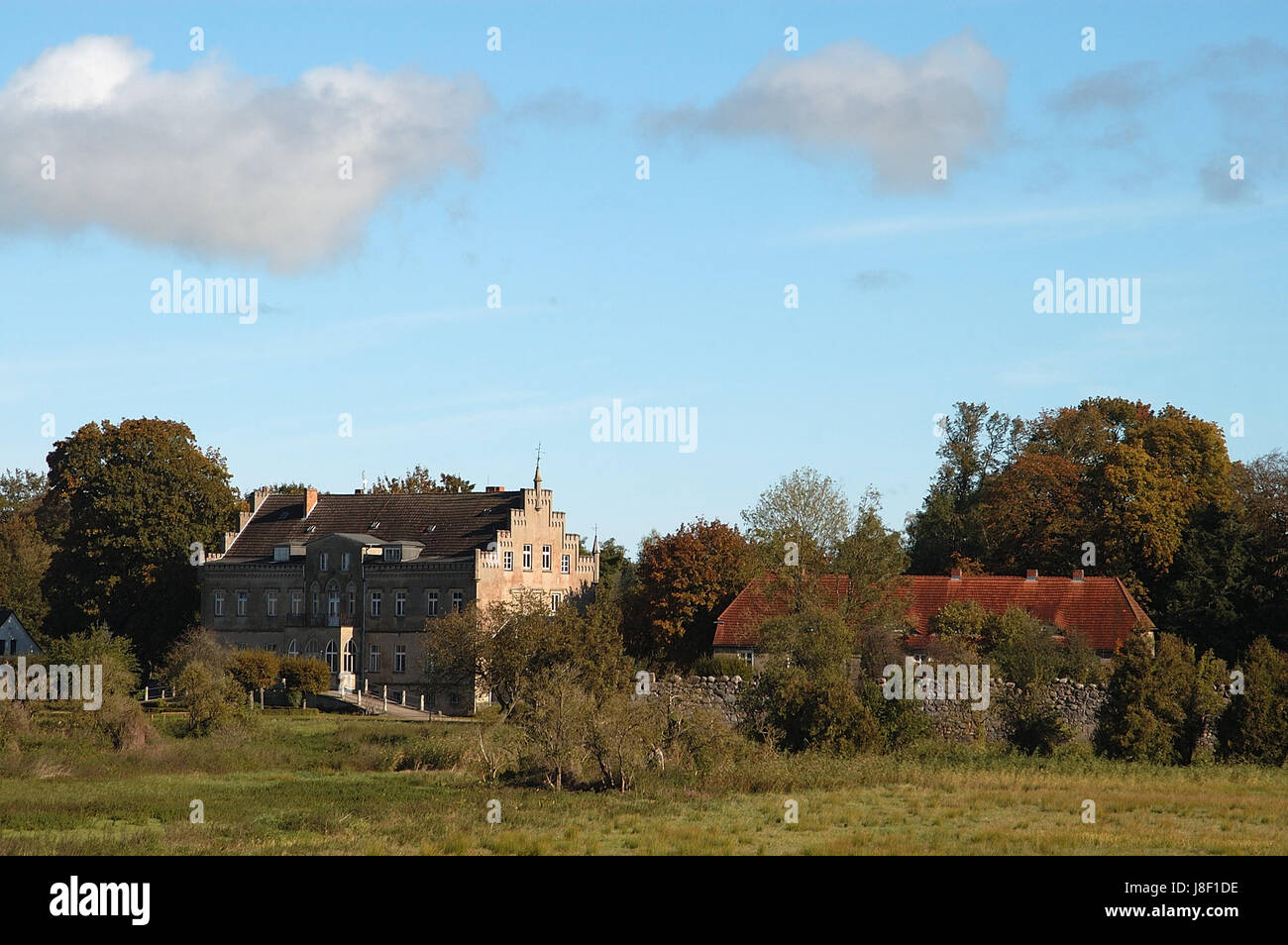 manor-house, chateau, castle, sights, sightseeing, worth seeing, style ...