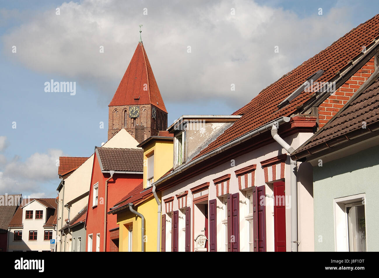 church, steeple, tower, church, sights, old town, sightseeing ...