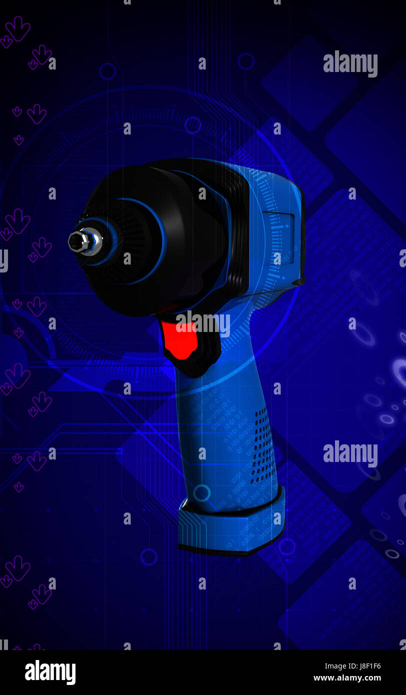 blue, impact, tool, graphics, colour, industry, illustration, electric ...