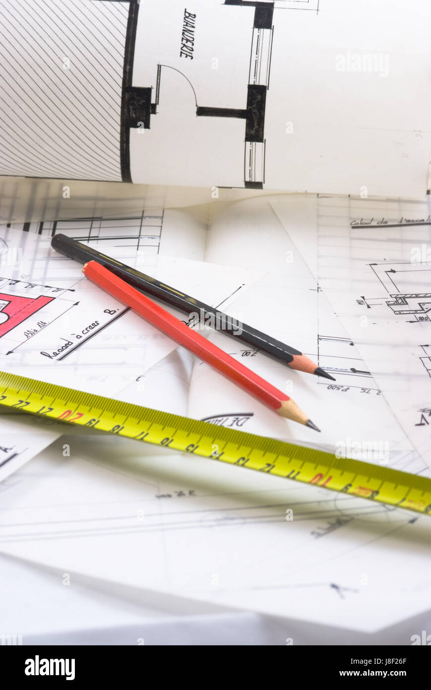 desk, tool, model, design, project, concept, plan, draft, ruler ...