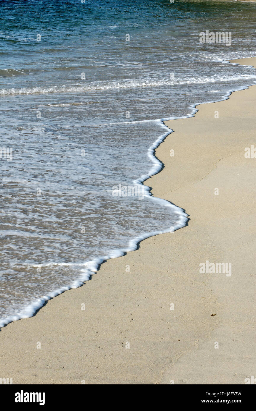 blue, beach, seaside, the beach, seashore, summer, summerly, wave ...