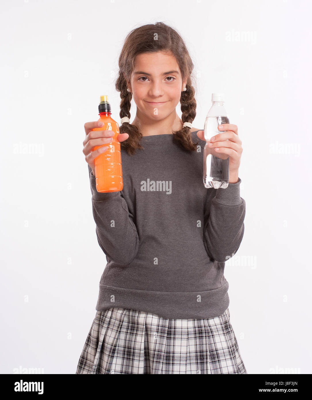 Teen drinking soda bottle hi-res stock photography and images - Alamy