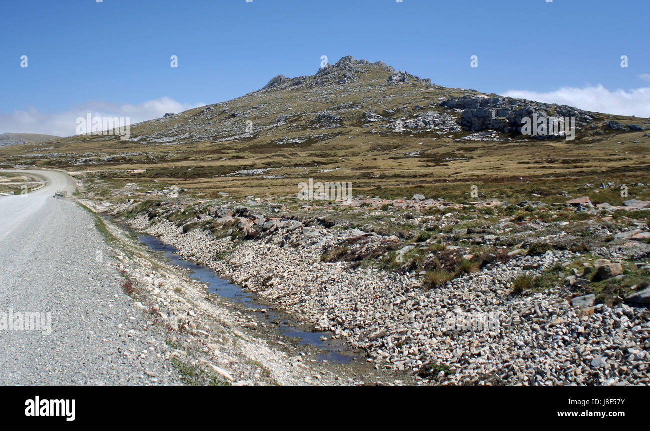 Falkland Islands - Mount Challenger Stock Photo - Alamy