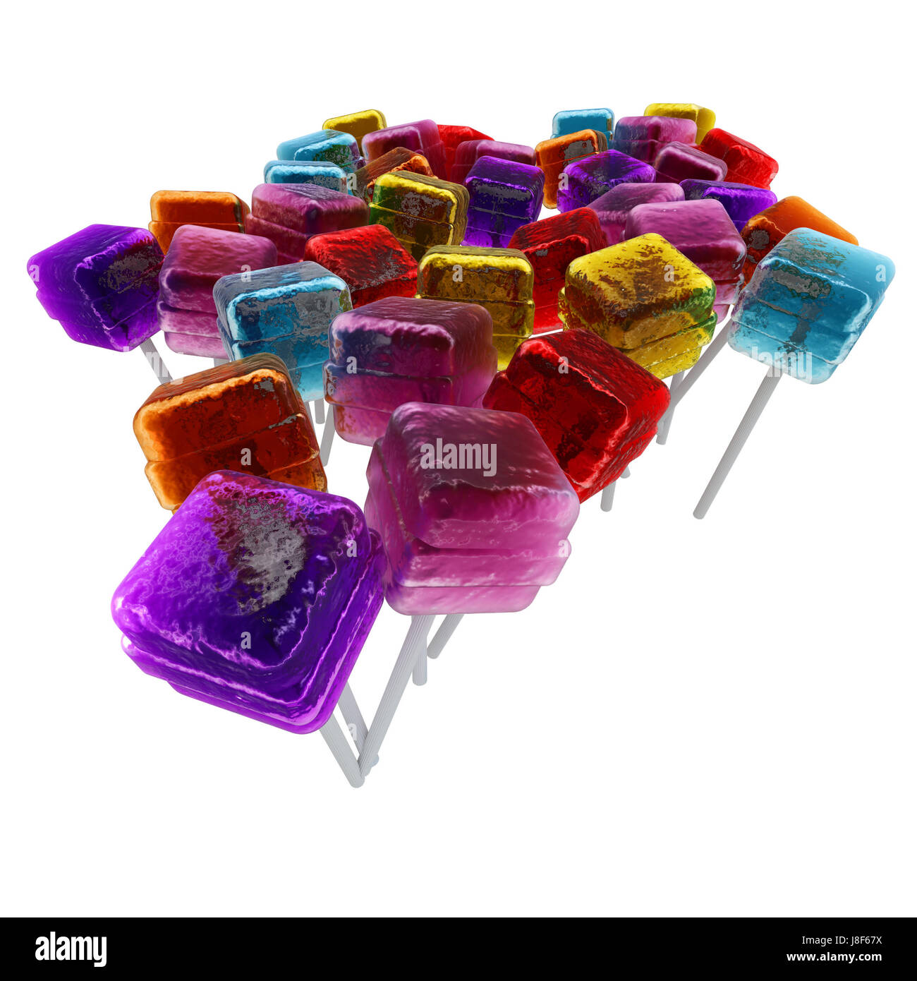 blue, sweet, sugar, purple, strawberry, candy, lollipop, childhood ...