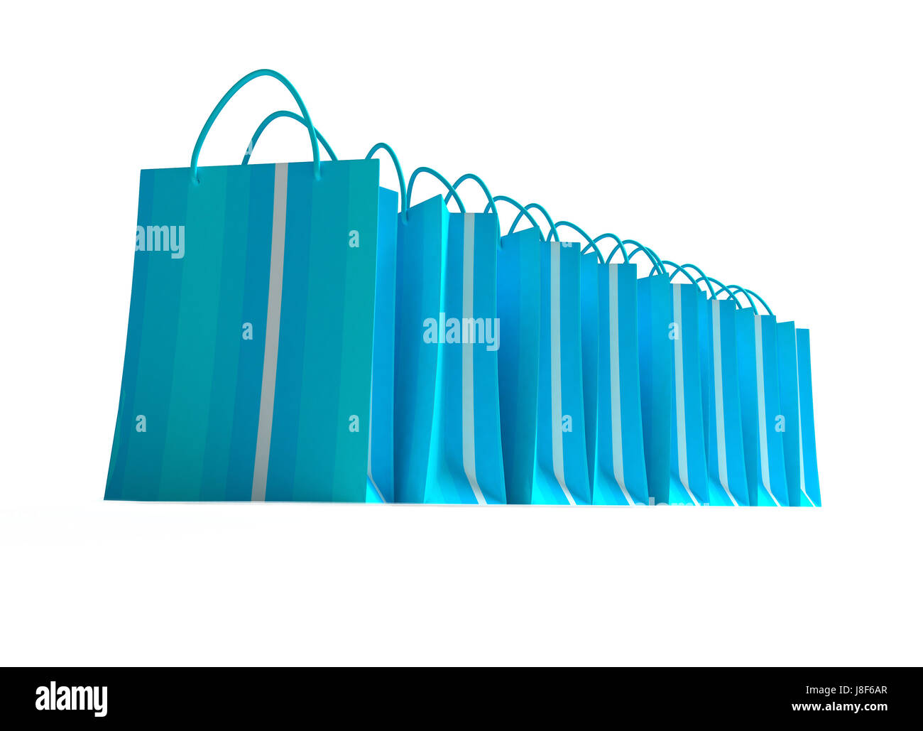 blue, row, illustration, shopping, handle, buy, sale, bag, store, paper ...