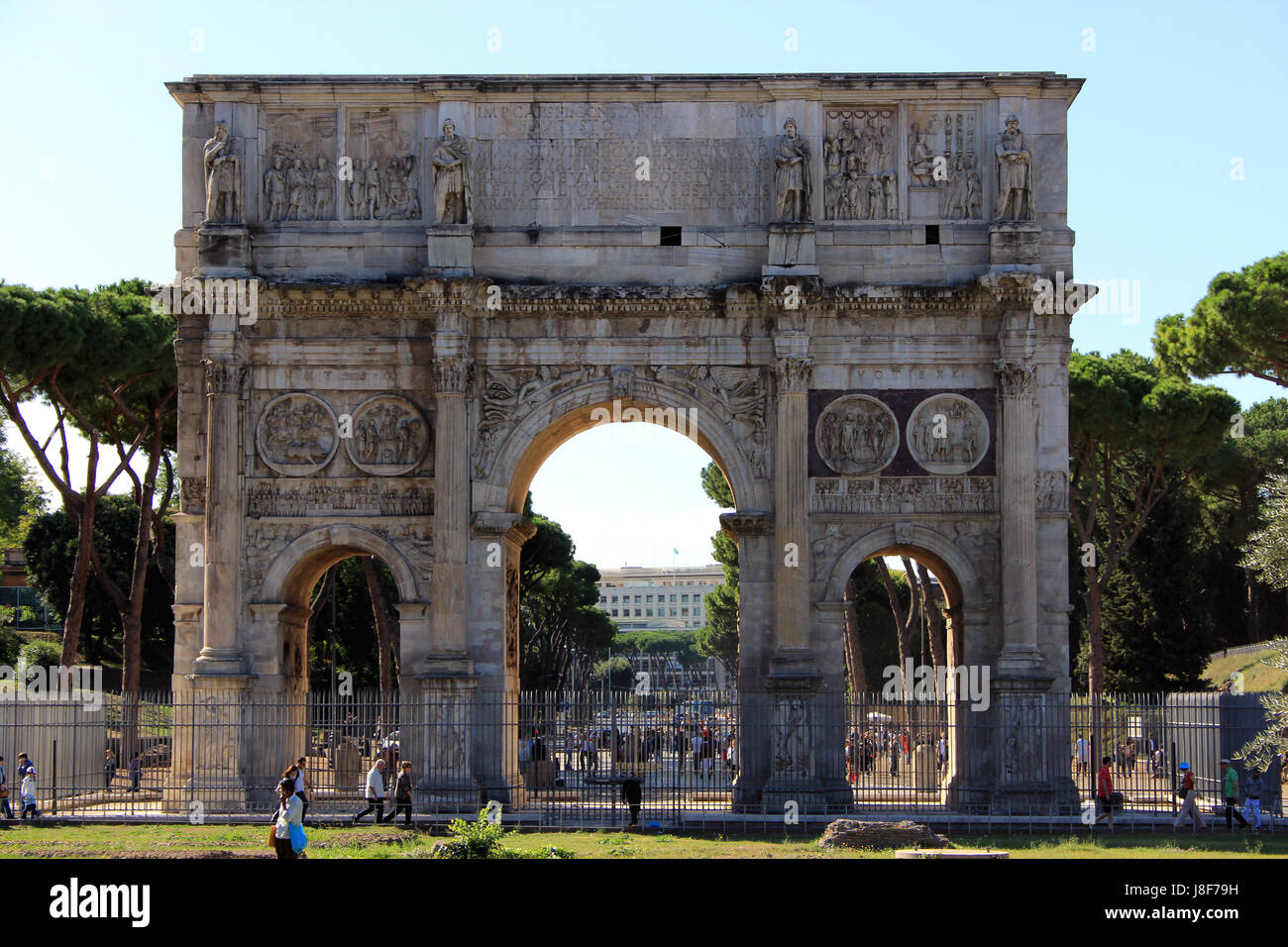 Triumphal arch in rome hi-res stock photography and images - Alamy