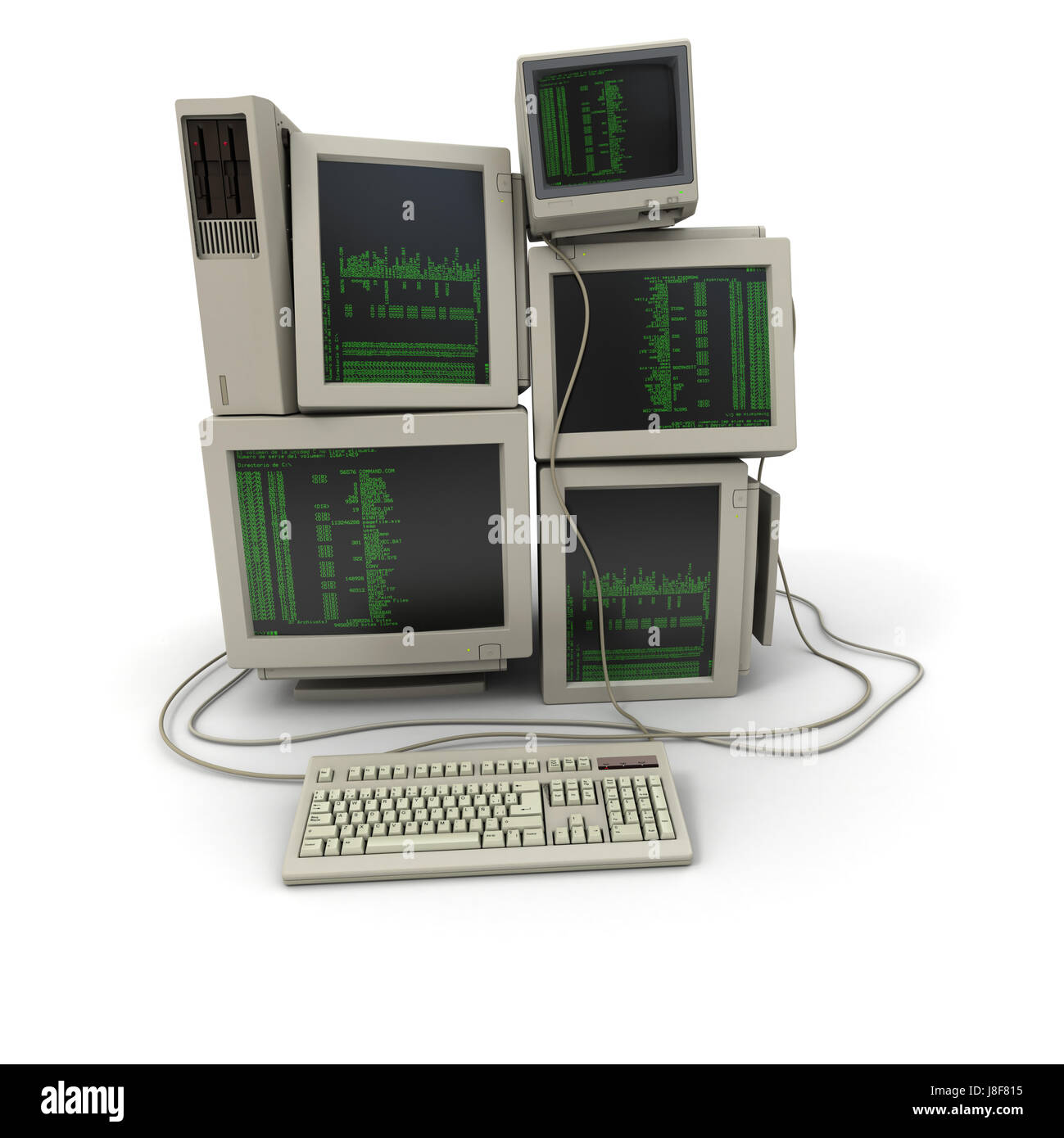 Black qwerty keyboard Cut Out Stock Images & Pictures - Alamy