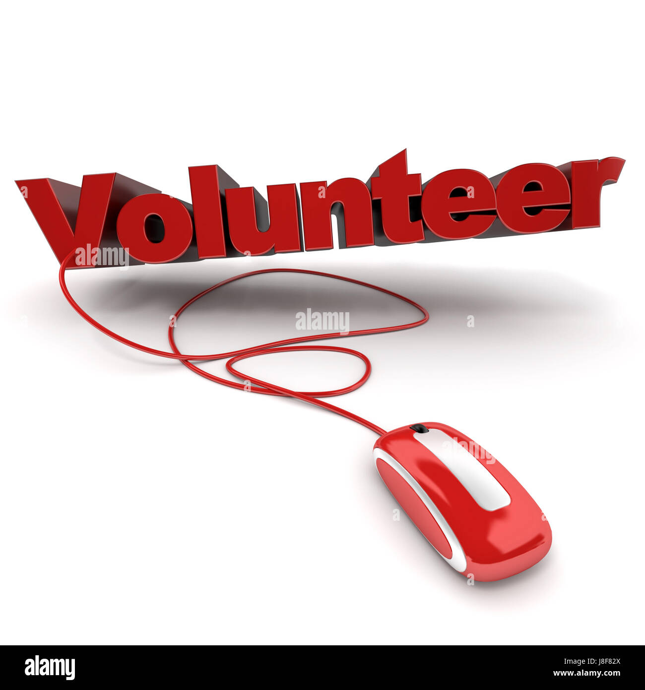 Volunteering illustration Cut Out Stock Images & Pictures - Alamy