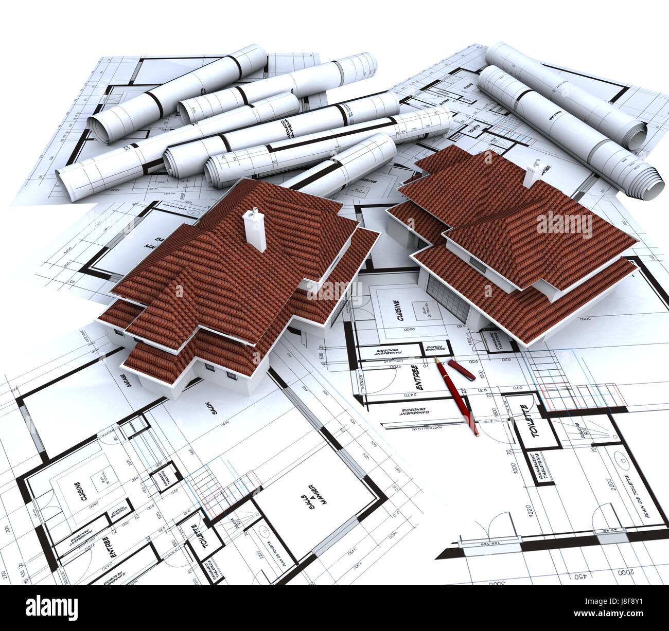 house, building, composition, model, design, project, concept, plan ...