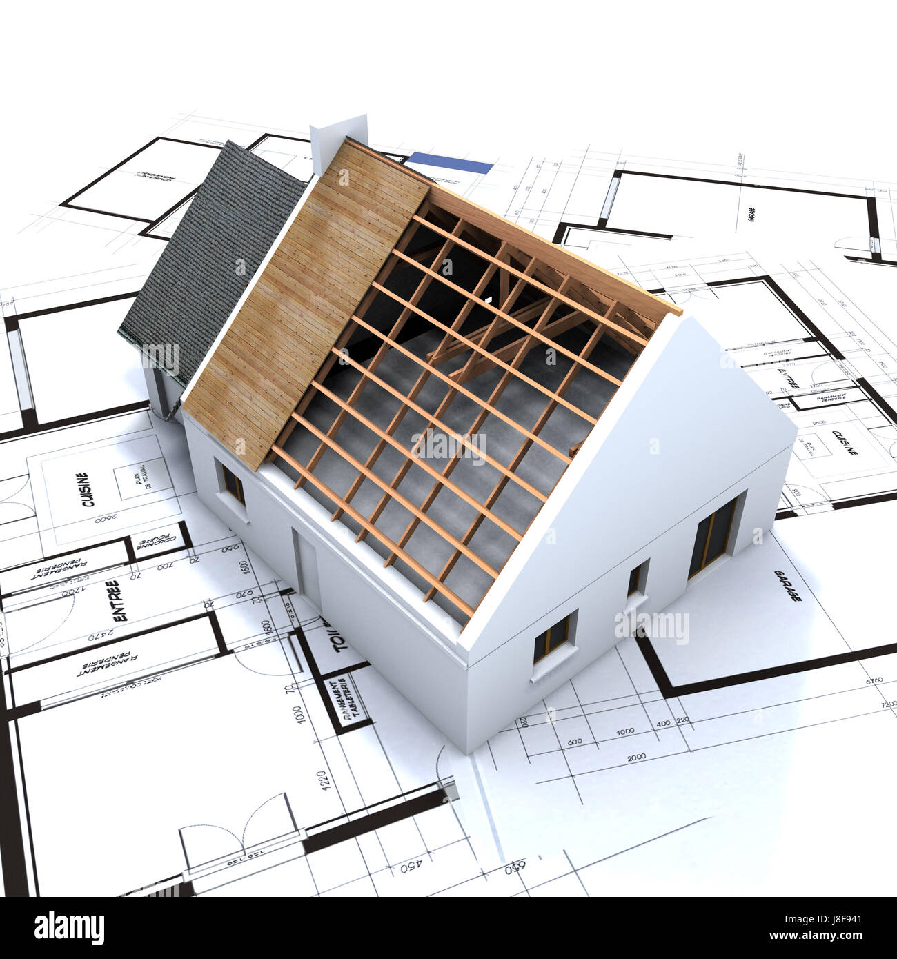 house, building, composition, model, design, project, concept, plan ...