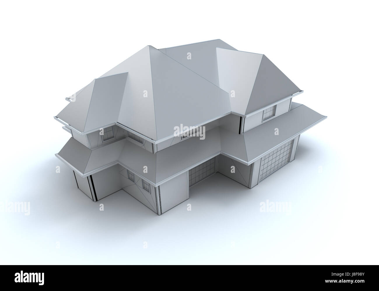 house, building, model, design, project, concept, plan, draft, modern ...