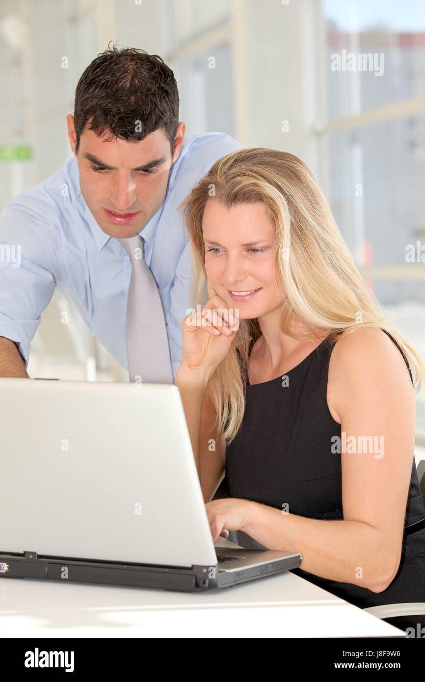 woman, office, laptop, notebook, computers, computer, secretary ...