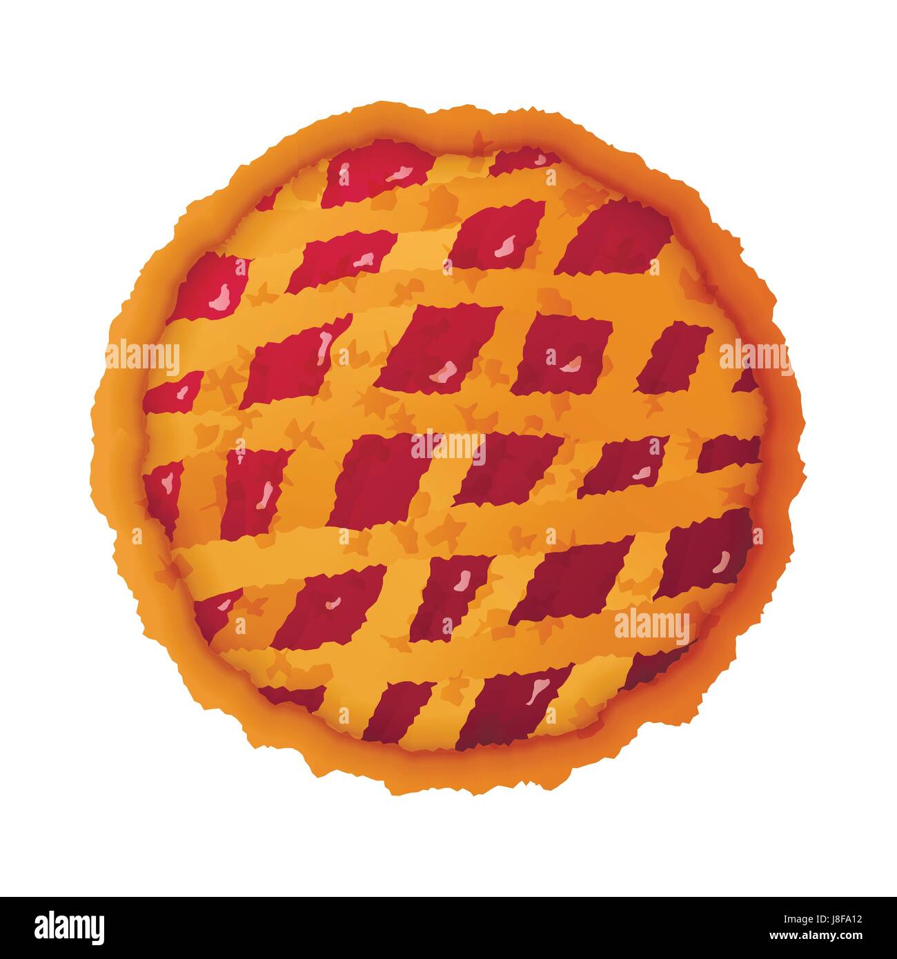 Cartoon Blueberry Pie High Resolution Stock Photography and Images - Alamy