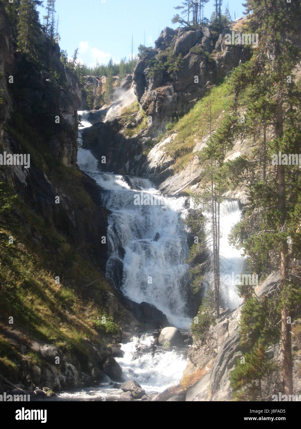 Evergreen cascades waterfall hi-res stock photography and images - Alamy