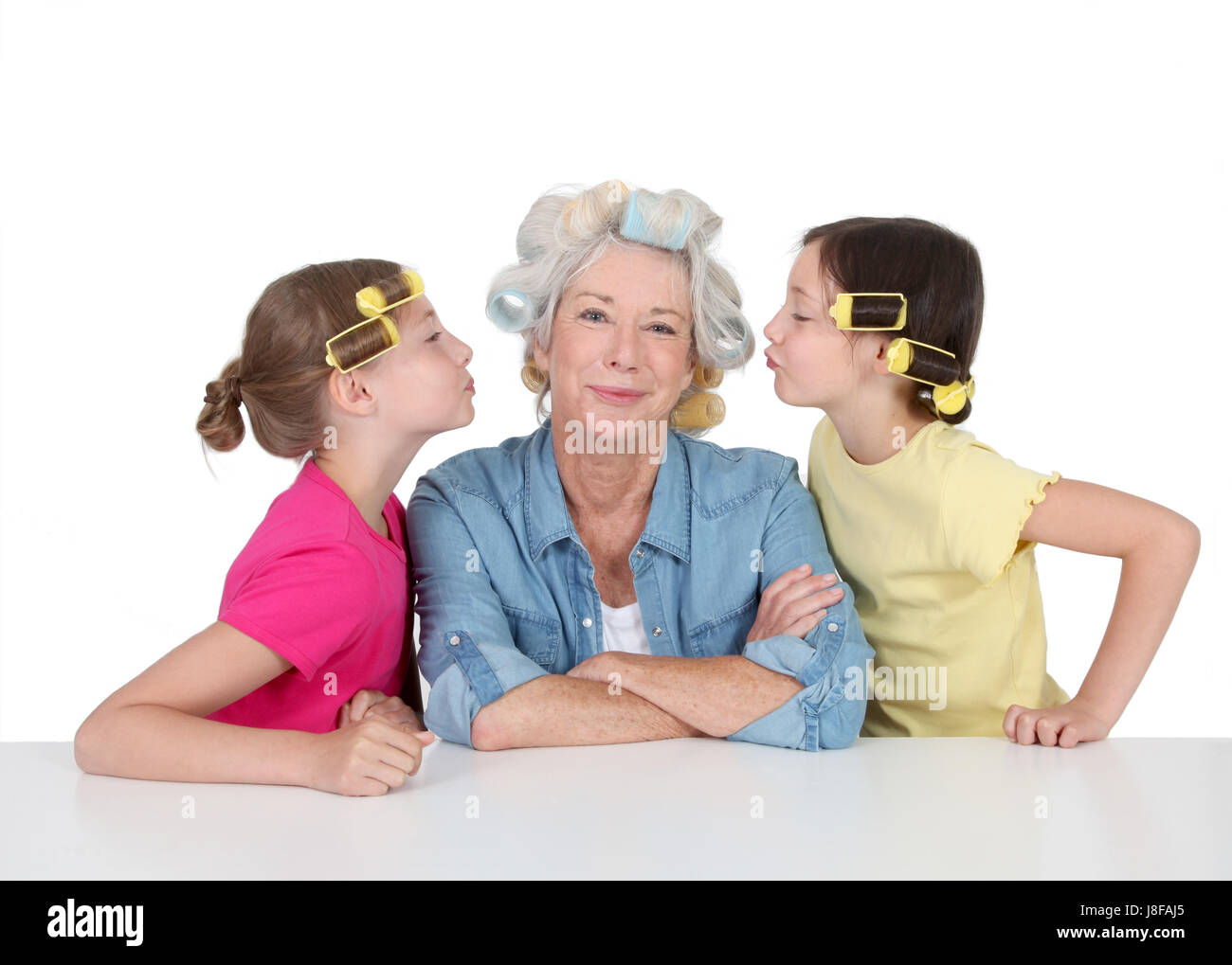 woman, isolated, lady, face, portrait, grandmother, studio, attitude ...