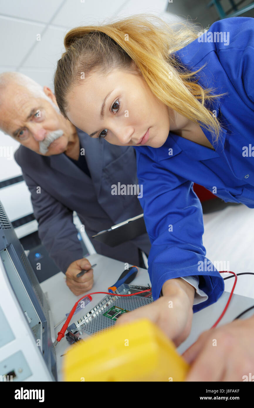 checking the power source Stock Photo - Alamy