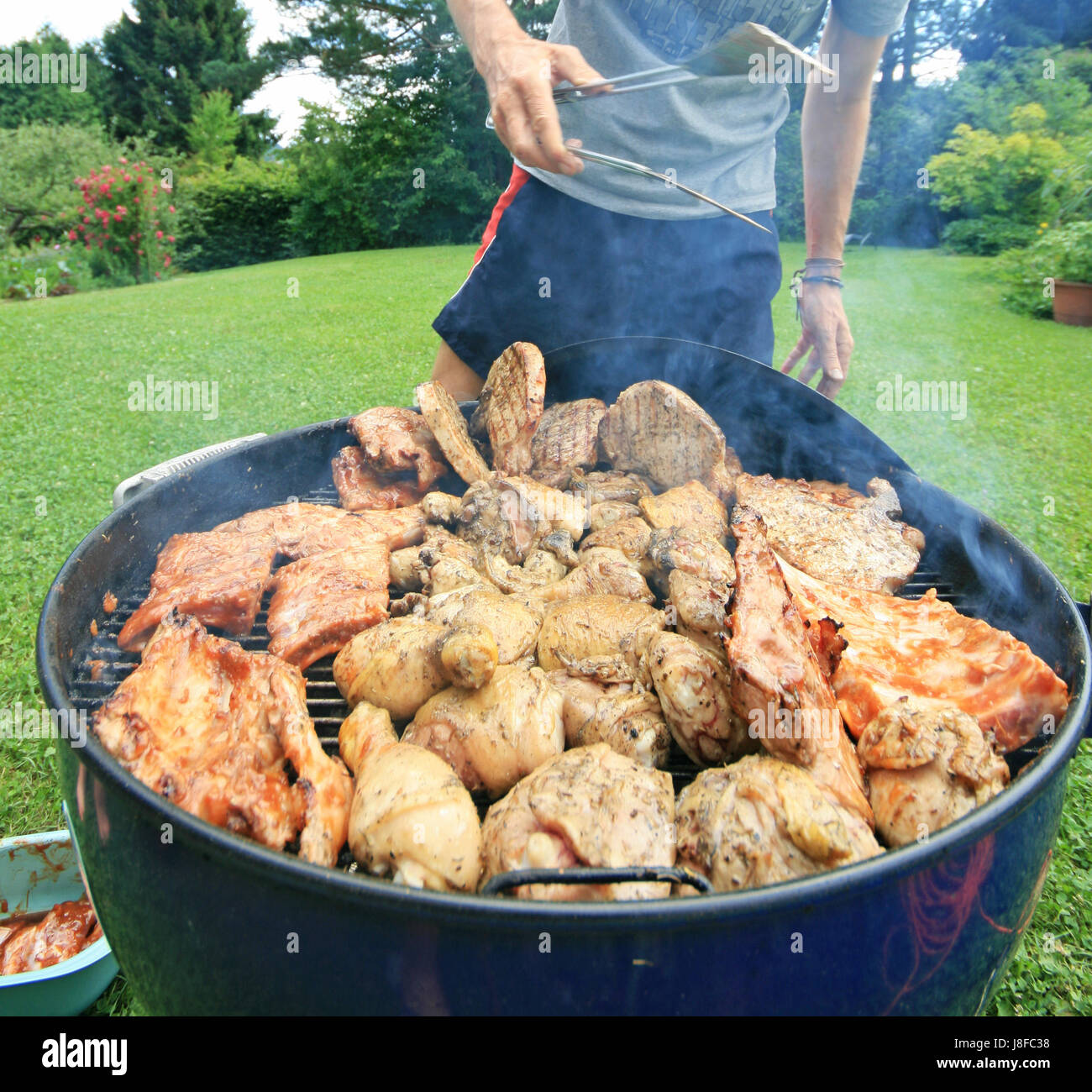 have a barbecue Stock Photo - Alamy