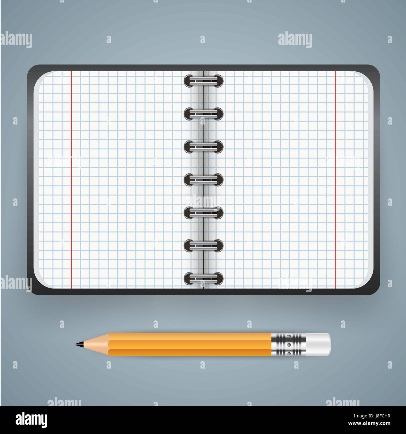 Notepad, notebok icon. Abstract infographic Stock Vector Image & Art ...