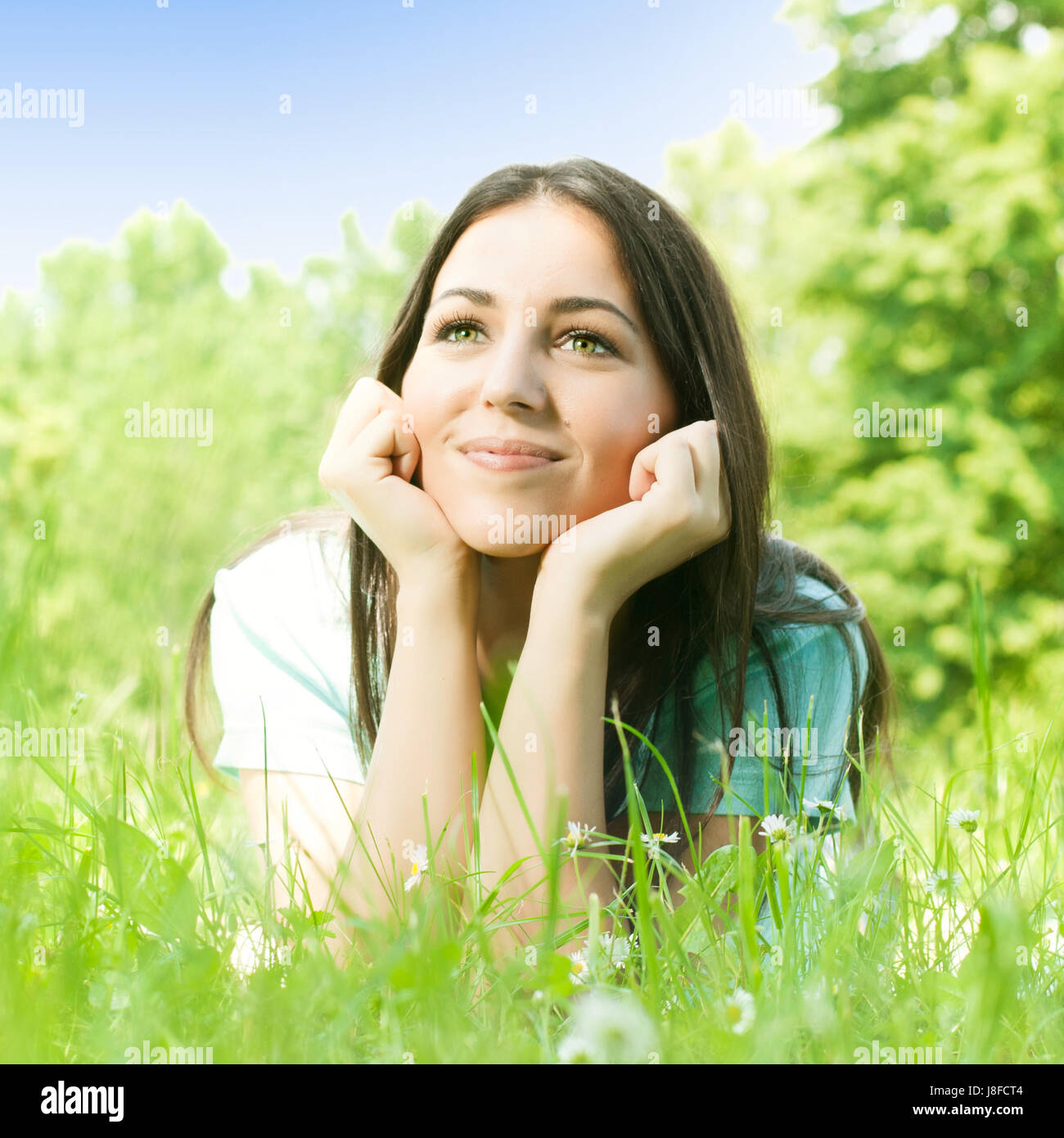 relaxed, charming, animalism, sensuality, lovely, delighted ...