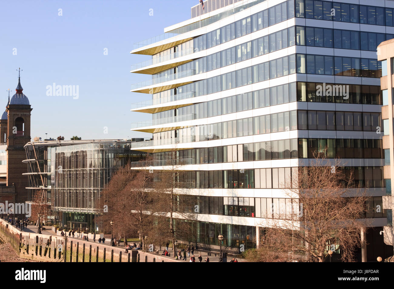 Riverbank House, 2 Swan Ln, London, England Stock Photo - Alamy