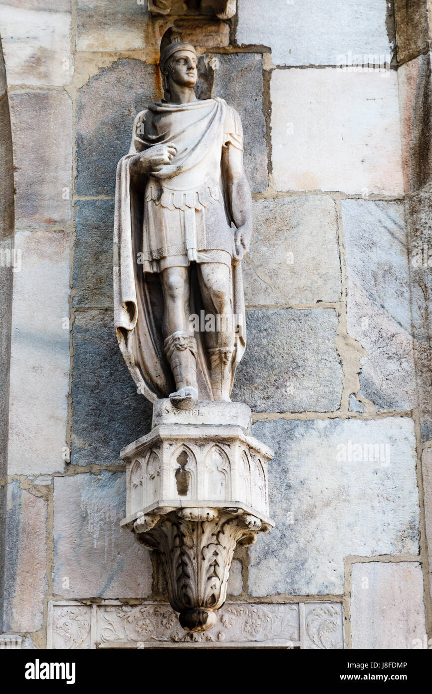 Detail medieval relief sculpture christ hi-res stock photography and ...