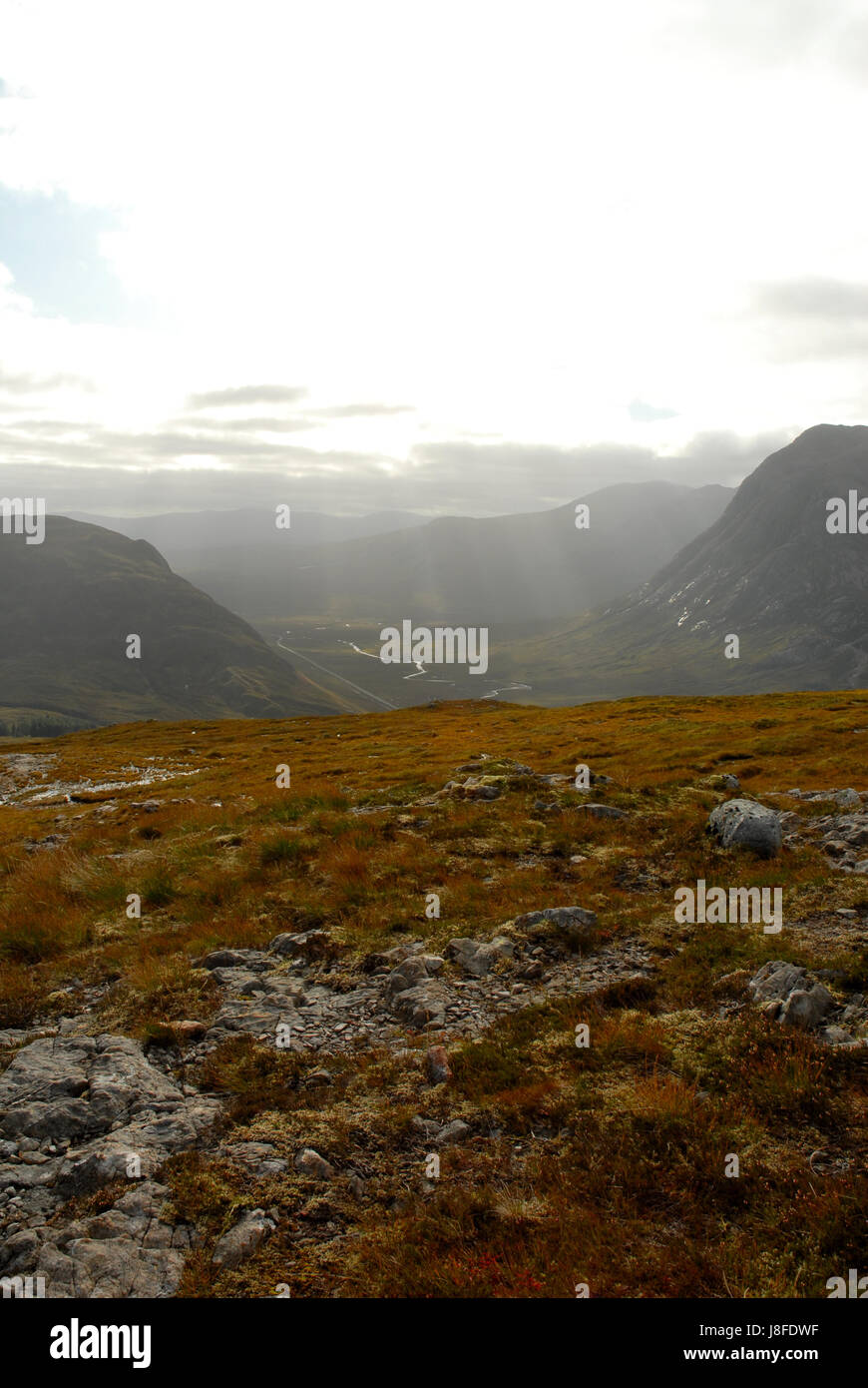 radiation above the valley Stock Photo - Alamy