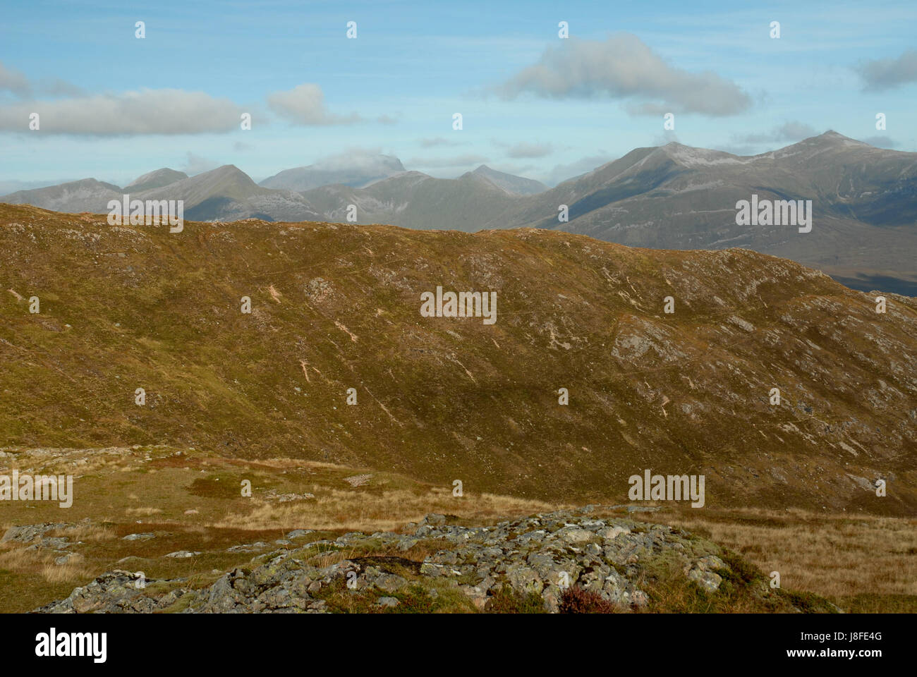 rock, scotland, paths, mountain, clouds, mountains, europe, rock ...