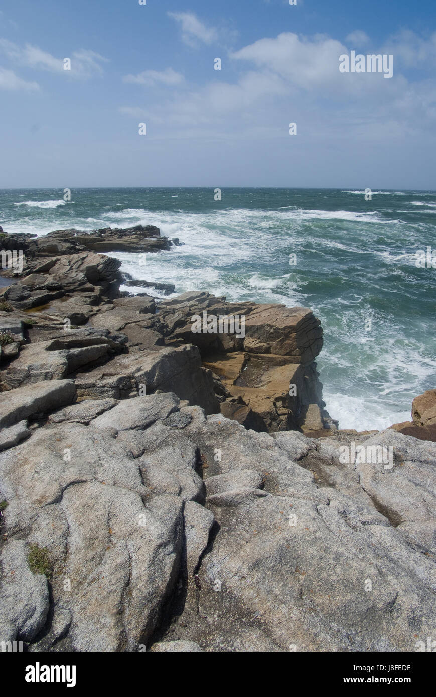 horizon, rough, wave, coast, sight, view, outlook, perspective, vista ...